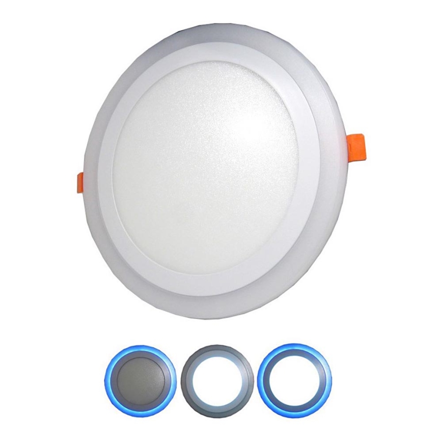 įleidžiamas LED šviestuvas LED/15W+LED/5W 3000K | Lempumanija