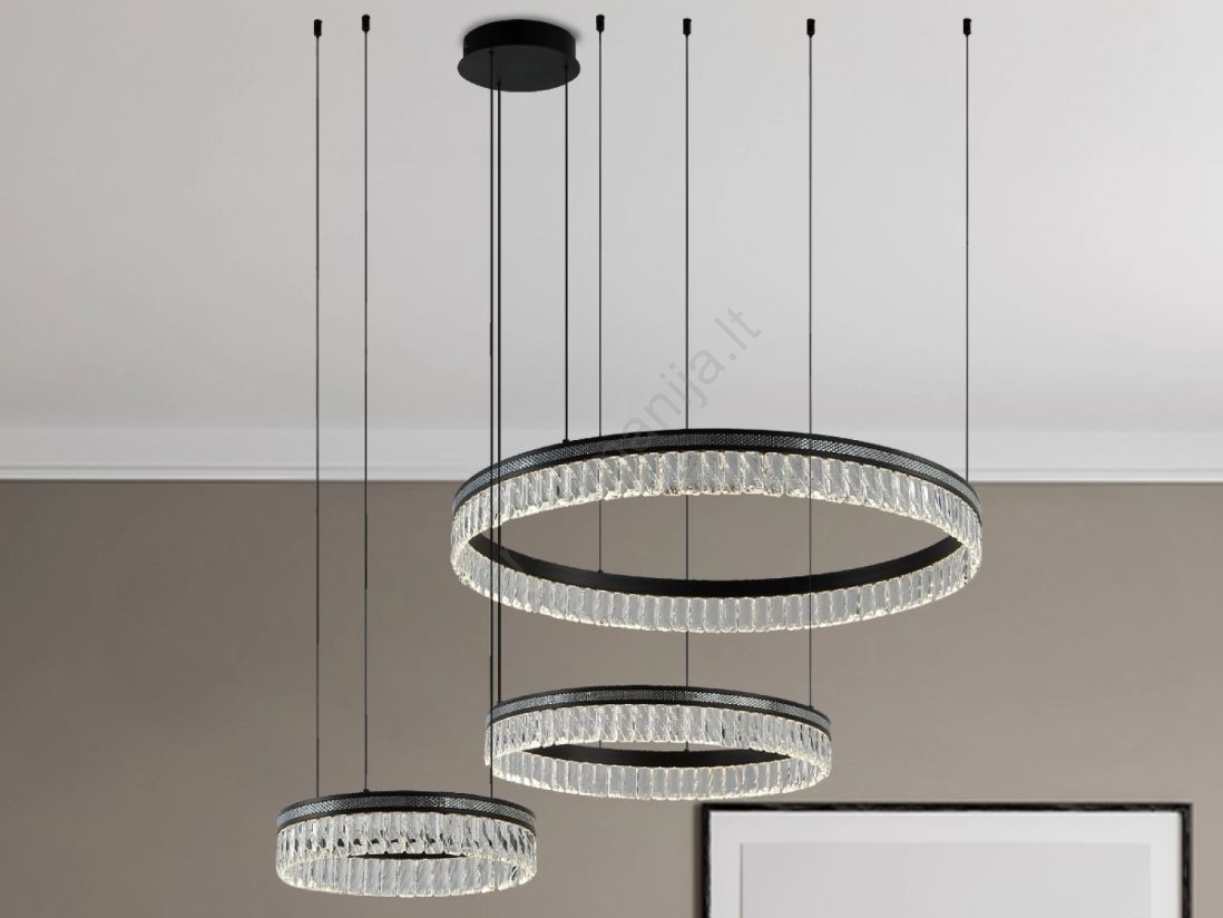 LED dimeriuojama krištolinė liustra ant laido THALIA LED/120W/230V 3000 ...