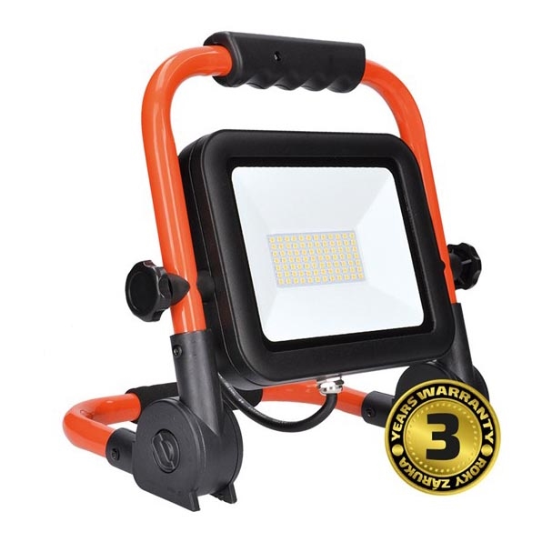 Soligth WM-100W-FEL - LED Lauko prožektorius su stovu LED/100W/230V ...