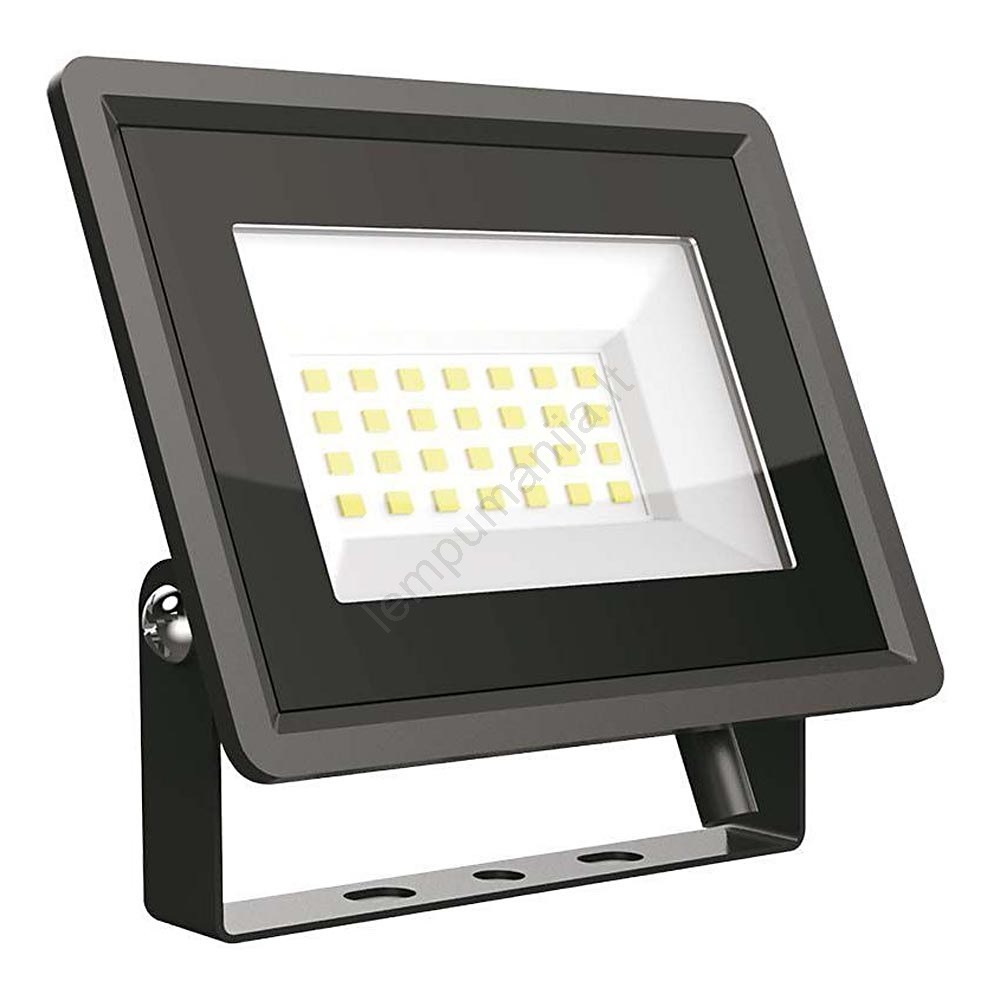 LED Prožektorius LED/20W/230V 4000K IP65 juodas | Lempumanija