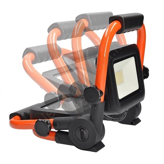 Soligth WM-30W-FEL - LED Lauko prožektorius su stovu LED/30W/230V IP65 ...